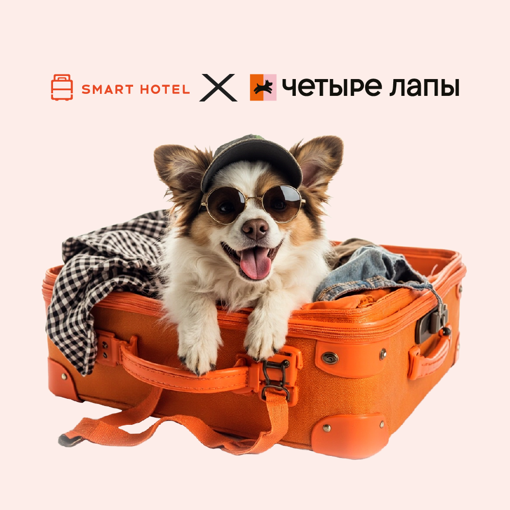 Dog Friendly Х Четыре Лапы - Акции - Cеть отелей Smart Hotel